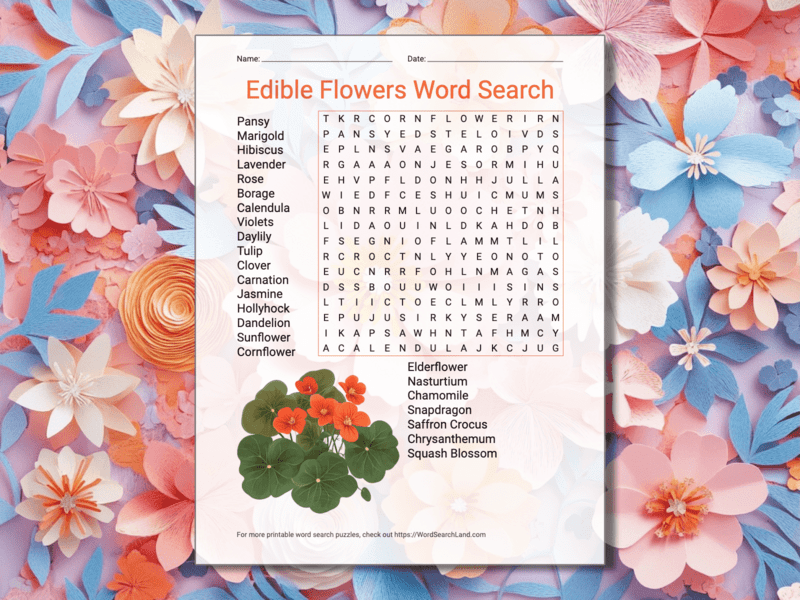 Free Printable Word Search Puzzles - Word Search Land