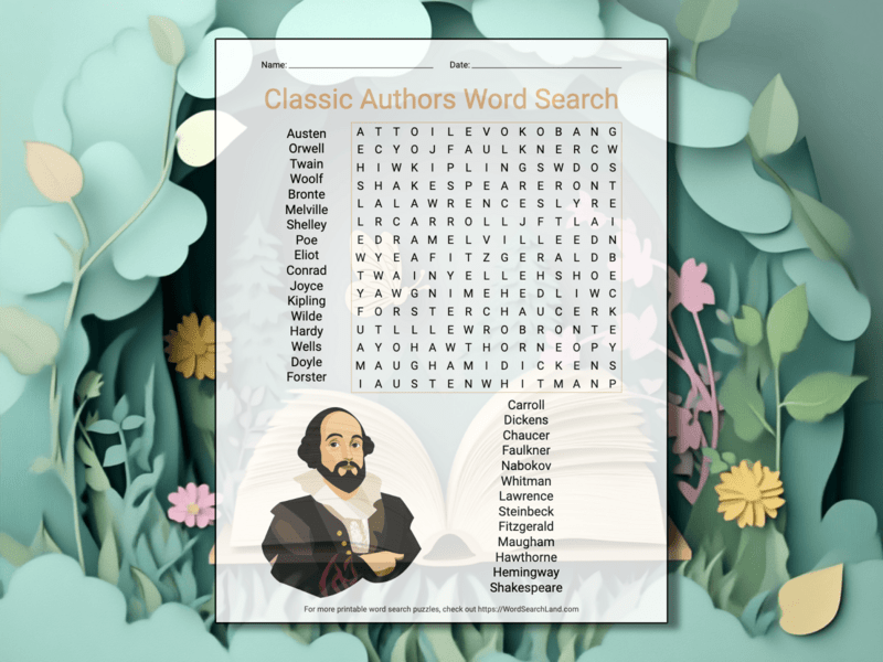 Printable & Online Word Search Puzzles - Word Search Land