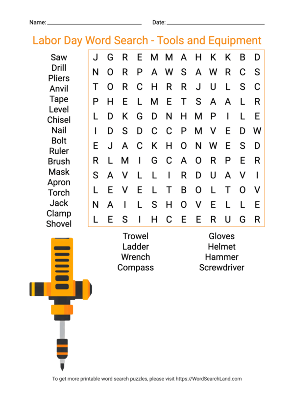 Printable Careers and Professions(Jobs) Word Search Puzzles (PDF & PNG ...